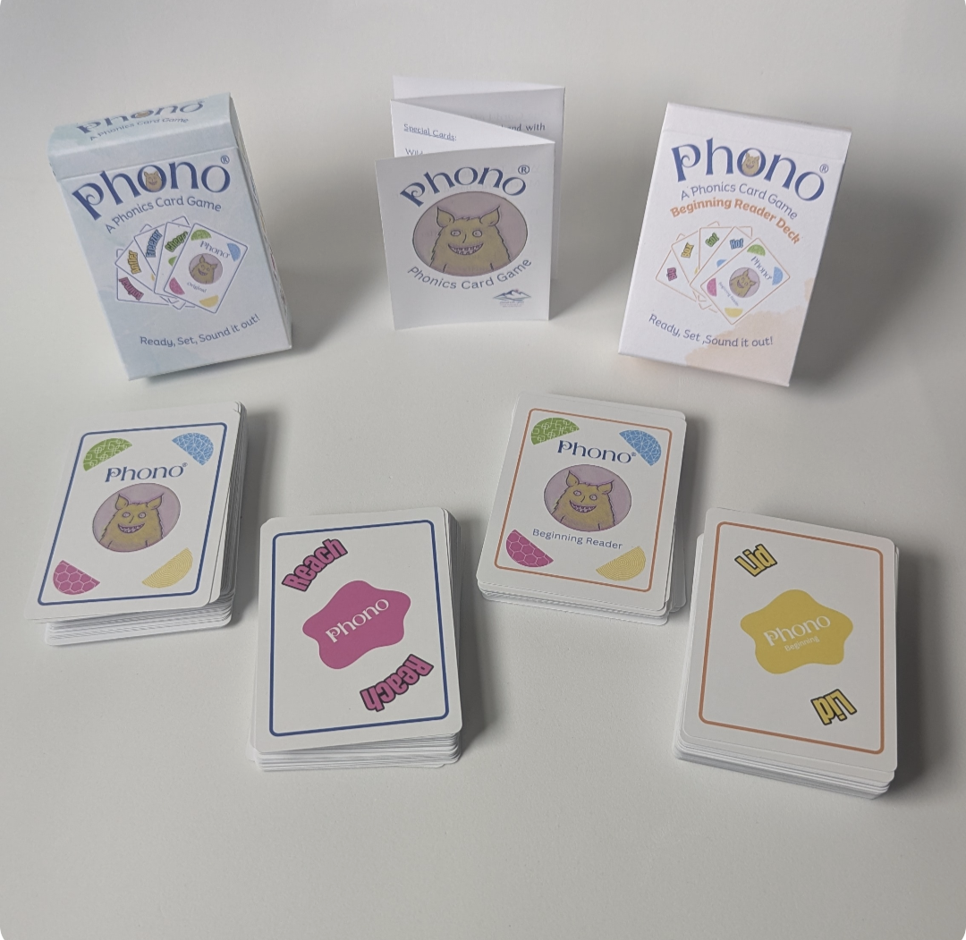 📚🎉 Phono Phonics Game Bundle – Original + Beginner Deck - Outside The ...